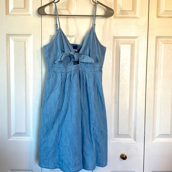 Old Navy | Dresses | Chambray Sundress With Cut Out | Poshmark
